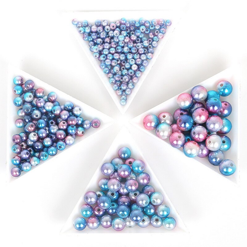 4mm 6mm 8mm 10mm Multicolor Plastic ABS Loose Pear... – Grandado