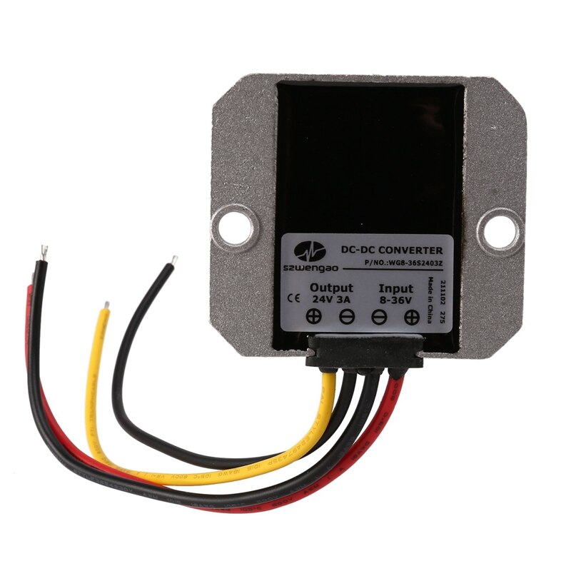 Szwengao 24V Car Voltage Regulator 8-36V to 24V 3A... – Grandado