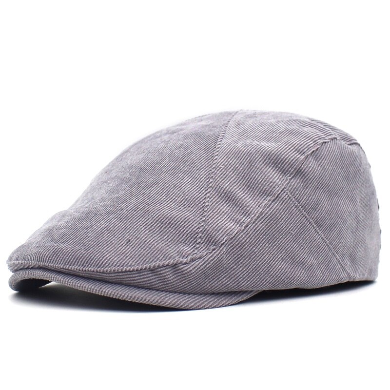 Minhui Corduroy Beret Hats for Men Vintage Flat Ca... – Vicedeal