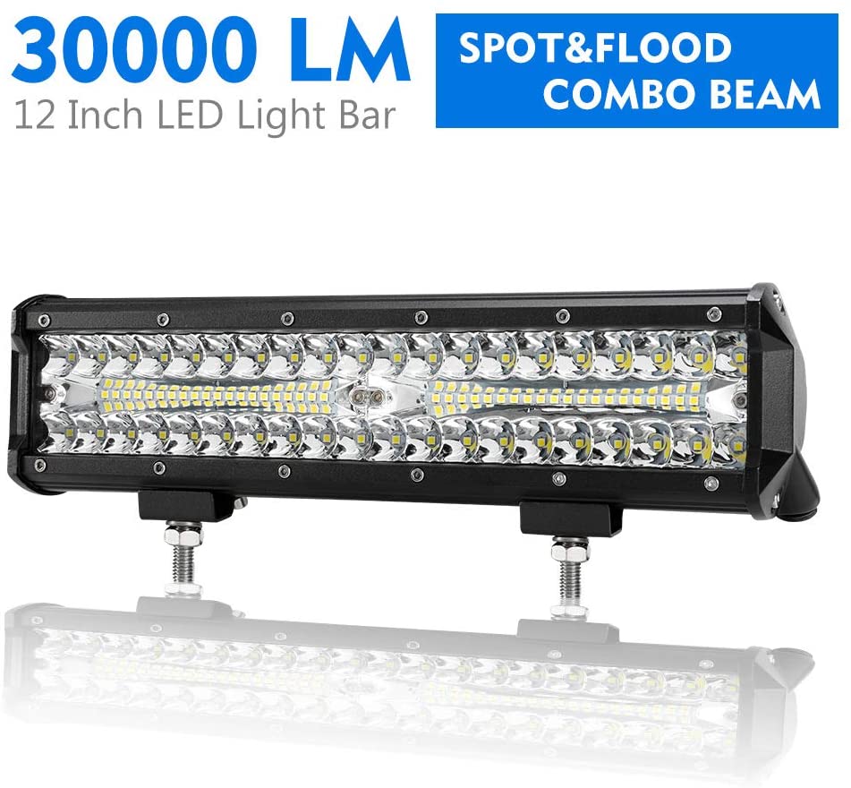 12Inch Led Light Bar Spot Flood Combo Beam Liteway... – Grandado