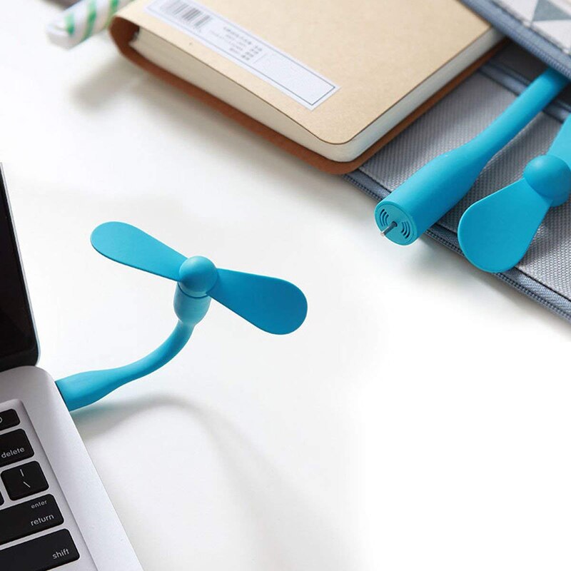 10pcs Cute Portable Flexible Mini USB Fan Bendable... – Grandado