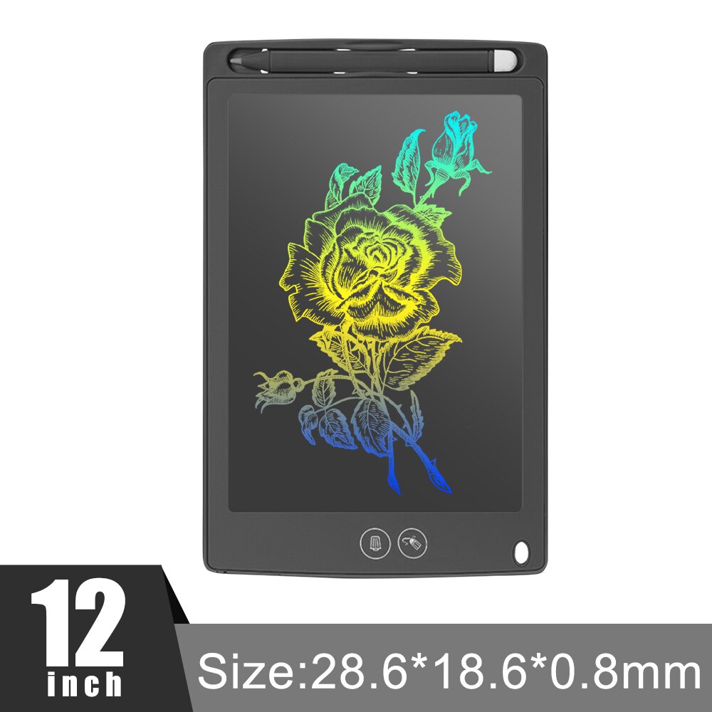 LCD Colorful Writing Tablet Partially Erasing Draw... – Grandado