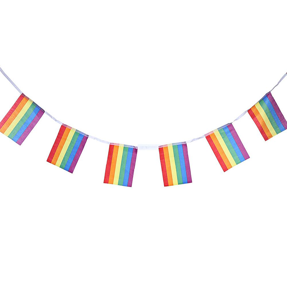 20PCS/String 5 Meters Rainbow String Flag Strings ... – Vicedeal