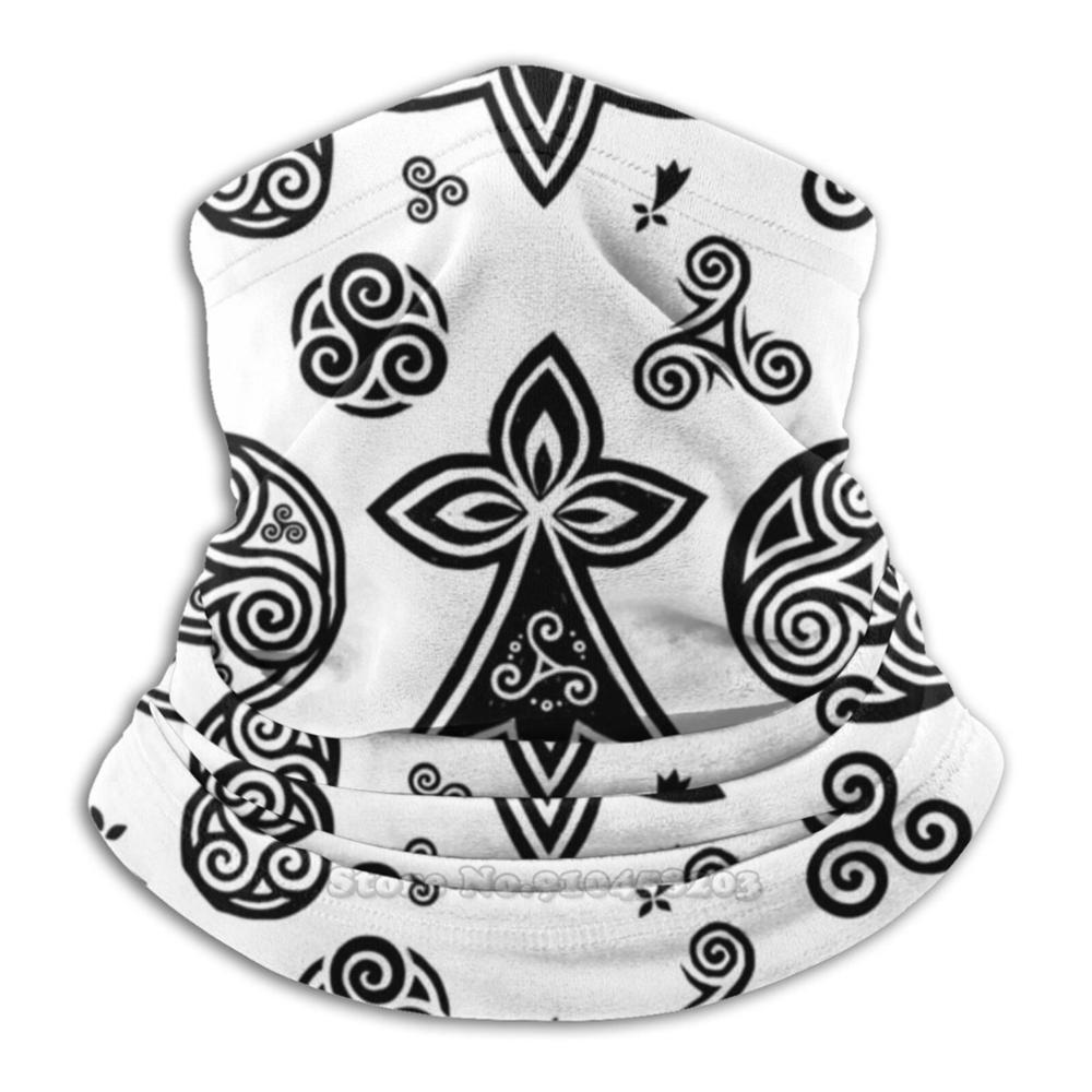 Breton Triskels And Hermines Microfiber Neck Warme... – Grandado
