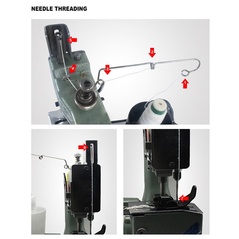 Portable Electric Sewing Machine Woven Bag Sealing... – Vicedeal