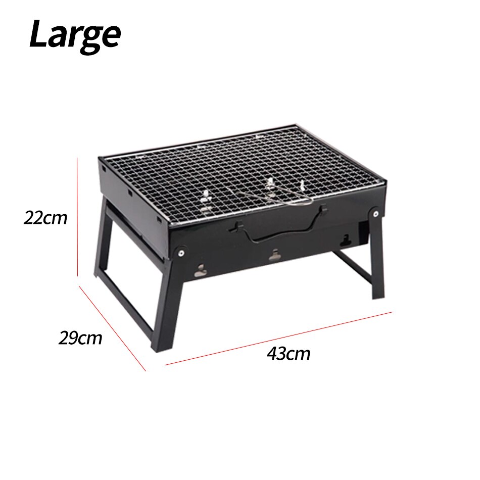 Draagbare Opvouwbare Bbq Grills Patio Barbecue Hou... – Vicedeal