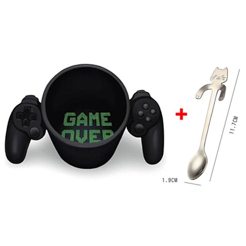 380ml Game Over Coffee Mug 3D Game Controller Hand... – Grandado