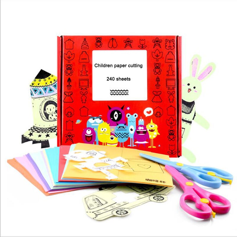 Children Paper Cutting DIY Toys Intelligence Origa... – Vicedeal