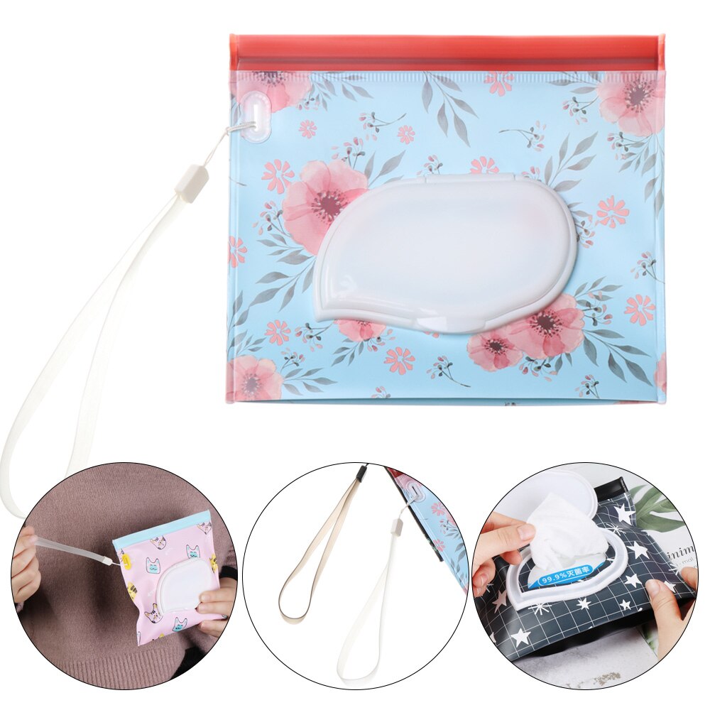 Portable Eco-friendly Wet Wipes Bag Easy-carry Sna... – Grandado