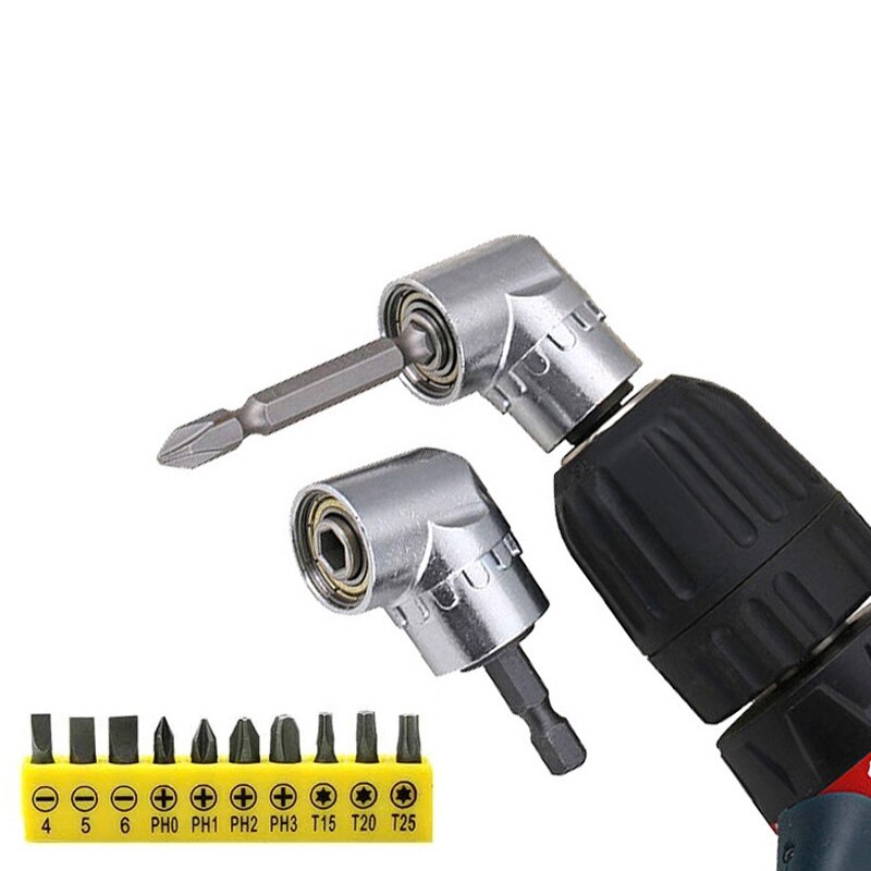 Schroevendraaier Batch Hoofd Hoek Socket Houder Ad... – Grandado