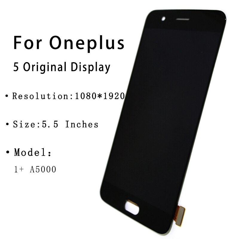 100% Original Display For Oneplus 5 LCD Display To... – Vicedeal