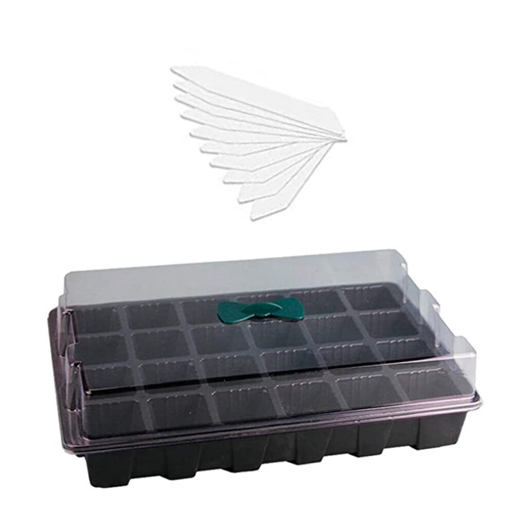 3Pcs Seed Starter Tray Seed Starter Kit (24 Cells ... – Vicedeal