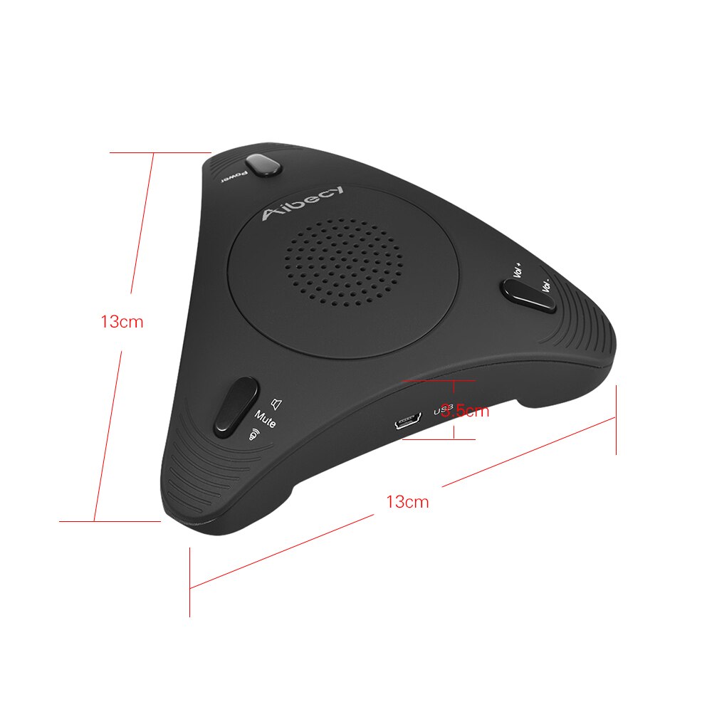 Aibecy USB Desktop Computer Conference Omnidirecti... – Grandado