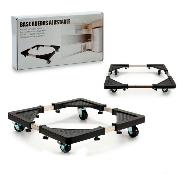Base con Ruedas (56 x 9 x 56 cm) Ajustable – Grandado