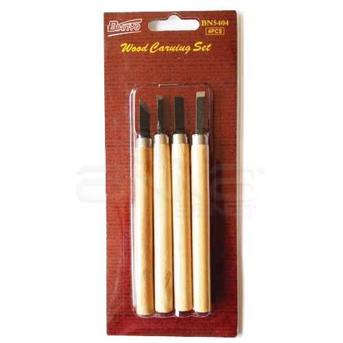 4'Lü 4 PCs Wood Carving Set Wood Carving Art – Grandado