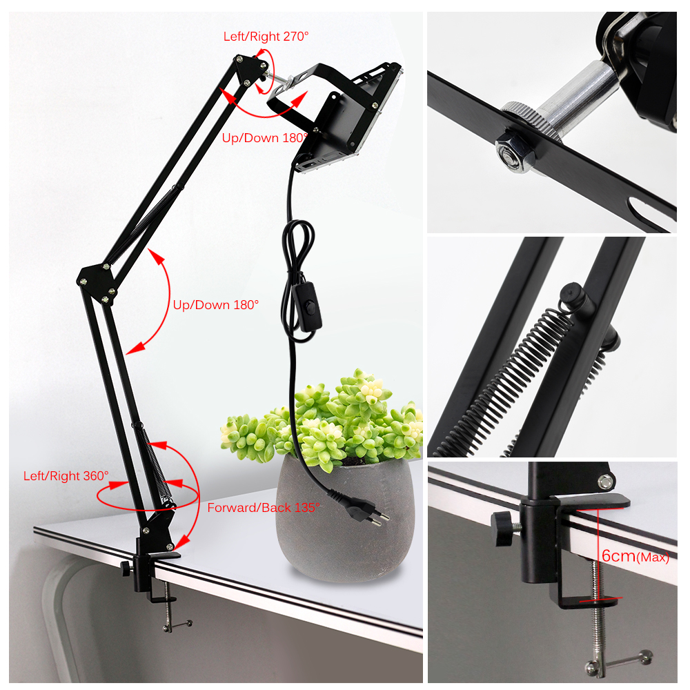 LED plant light 50W/100W LED plant growth light fl... – Vicedeal