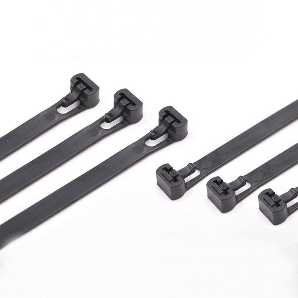 100Pcs Releasable Nylon Cable Ties May Loose Slipk... – Grandado