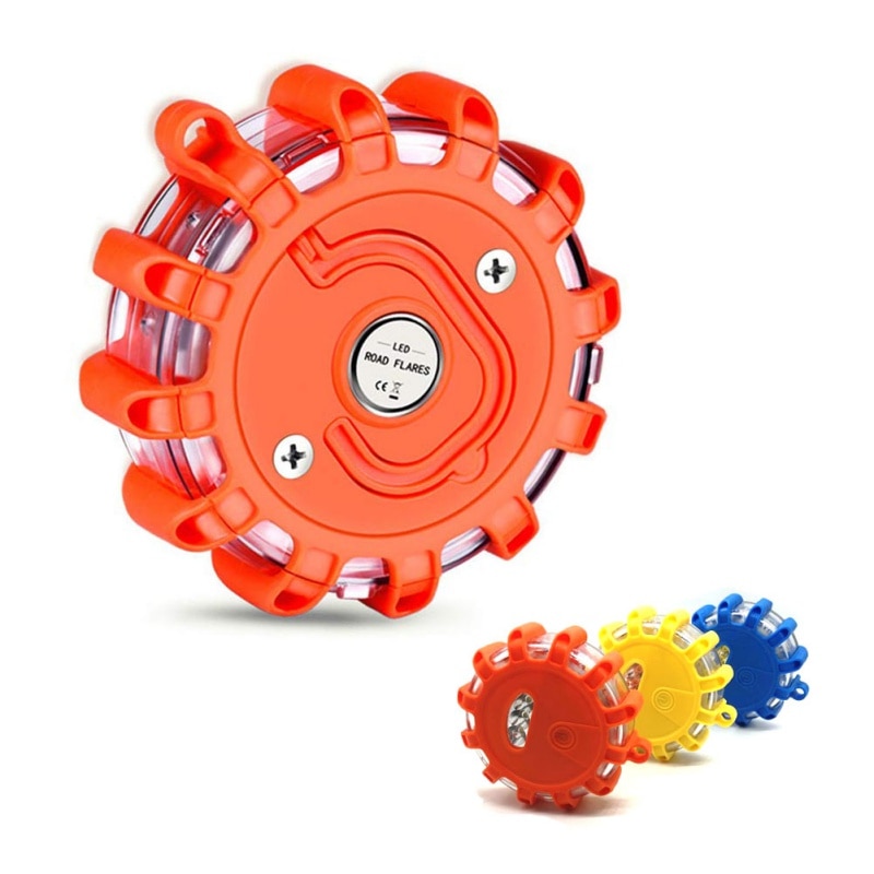 LED Road Flare Rode LED Veiligheid Flare Zaklamp M... – Grandado