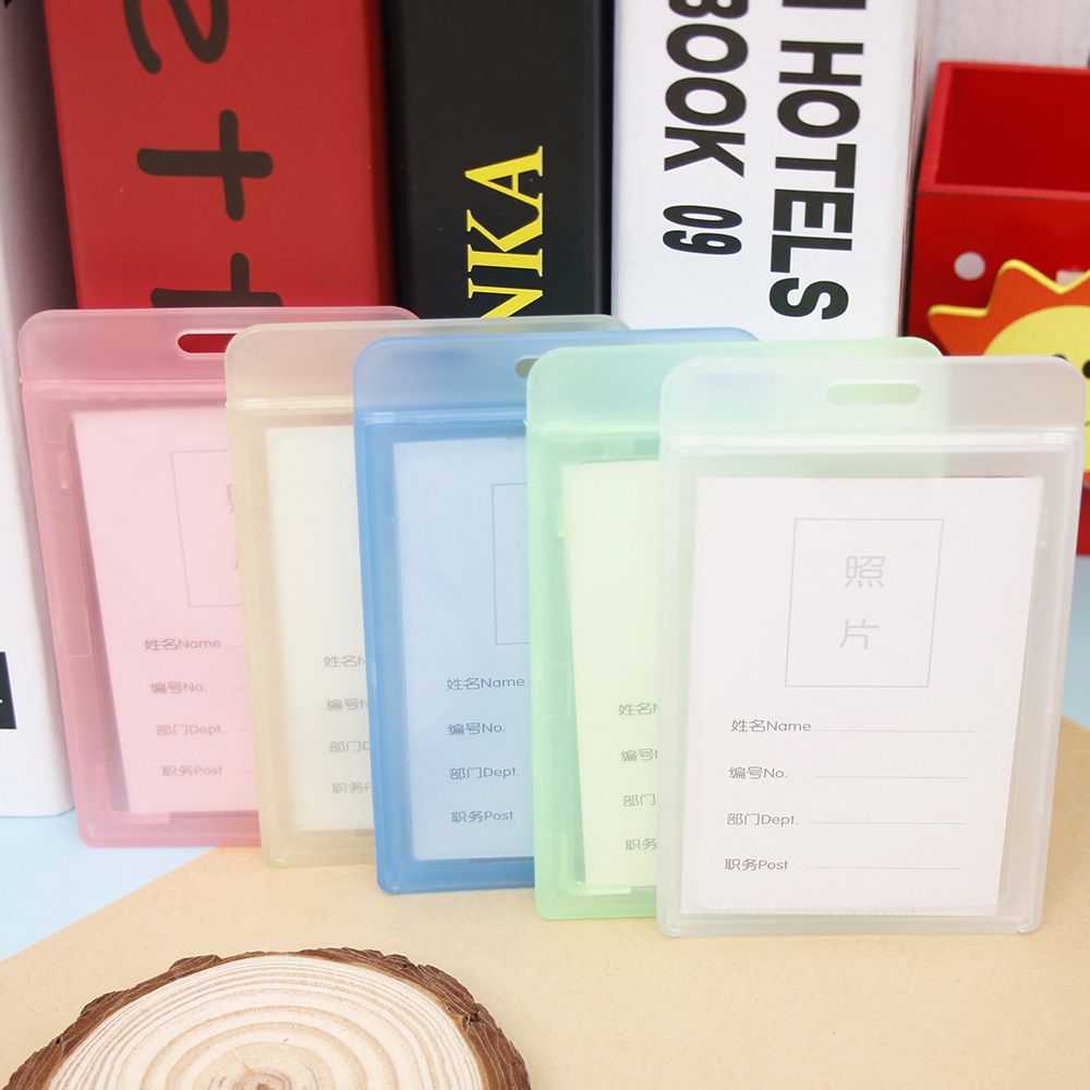 1PC Durable Pack of Hard Plastic ID Card Badge Hol... – Grandado