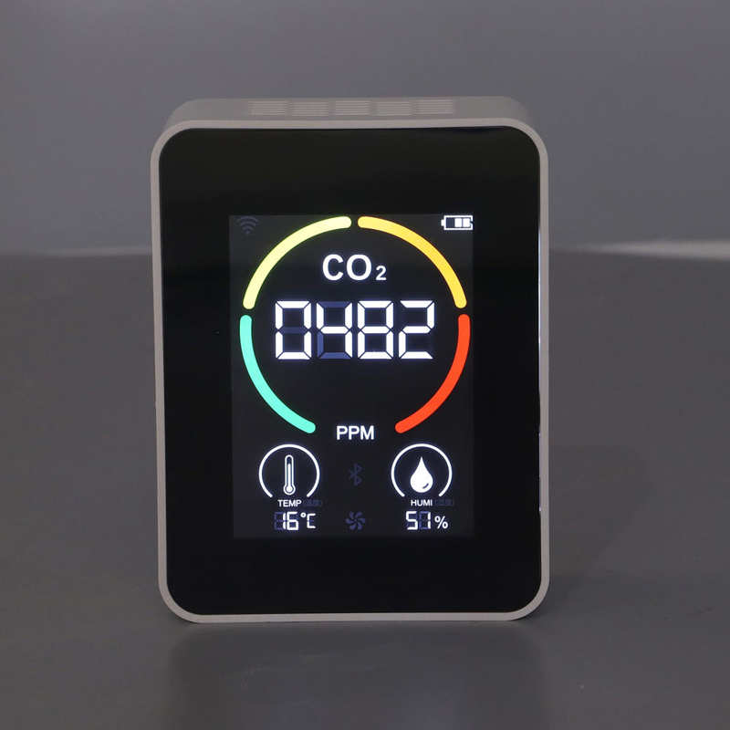 CO2 Detector Infrared Air Monitor Temperature Humi... – Grandado