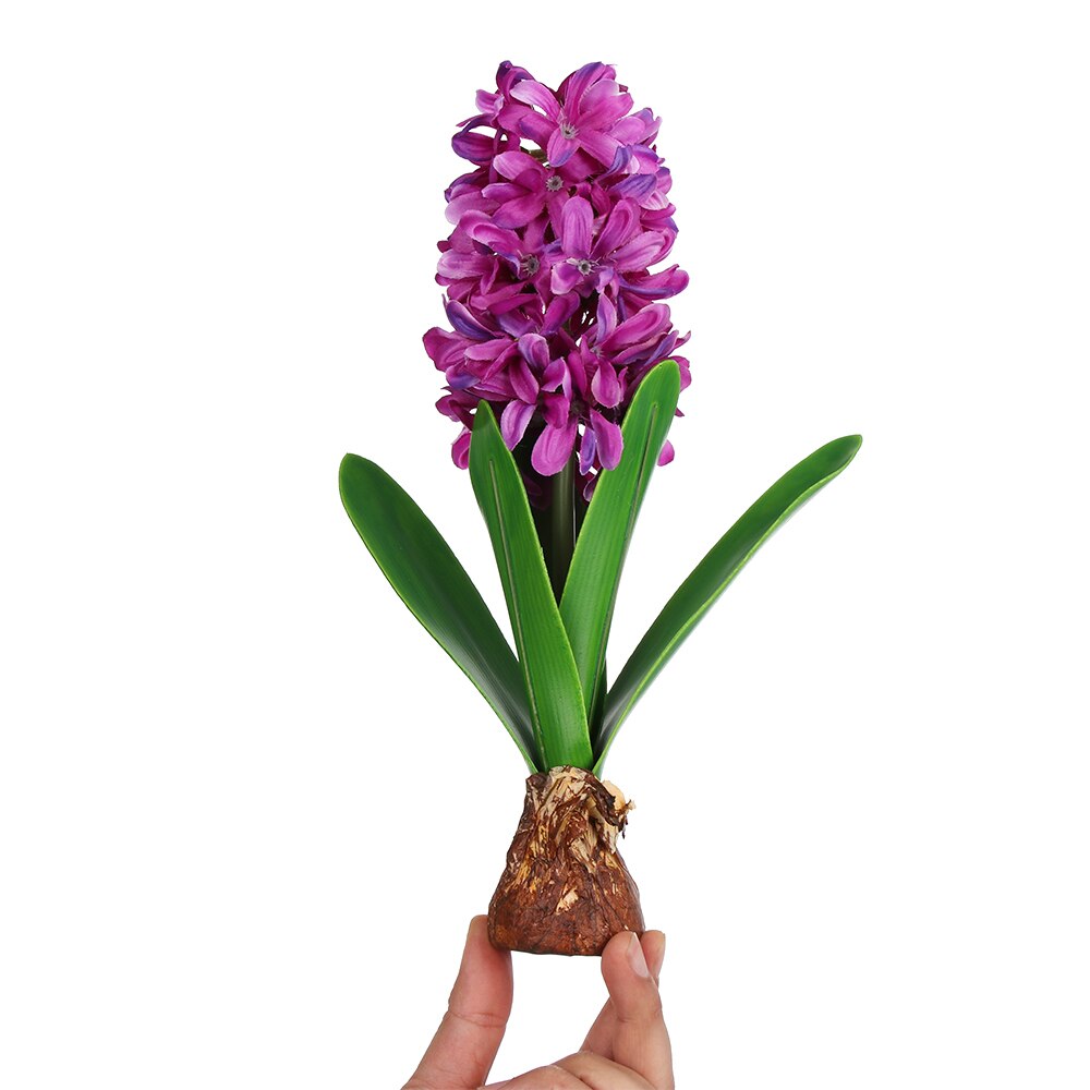 1PC Artificial Flower Hyacinth With Bulbs Ceramics... – Vicedeal