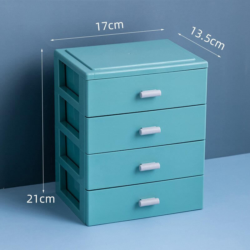 Desktop Plastic Storage Box Drawer Organizer Box C... – Grandado