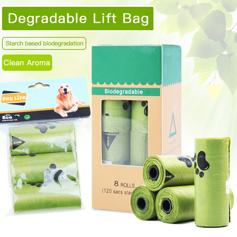 Pet Waste Bag Cat Pick-Up Trash Bag Biodegradable ... – Vicedeal