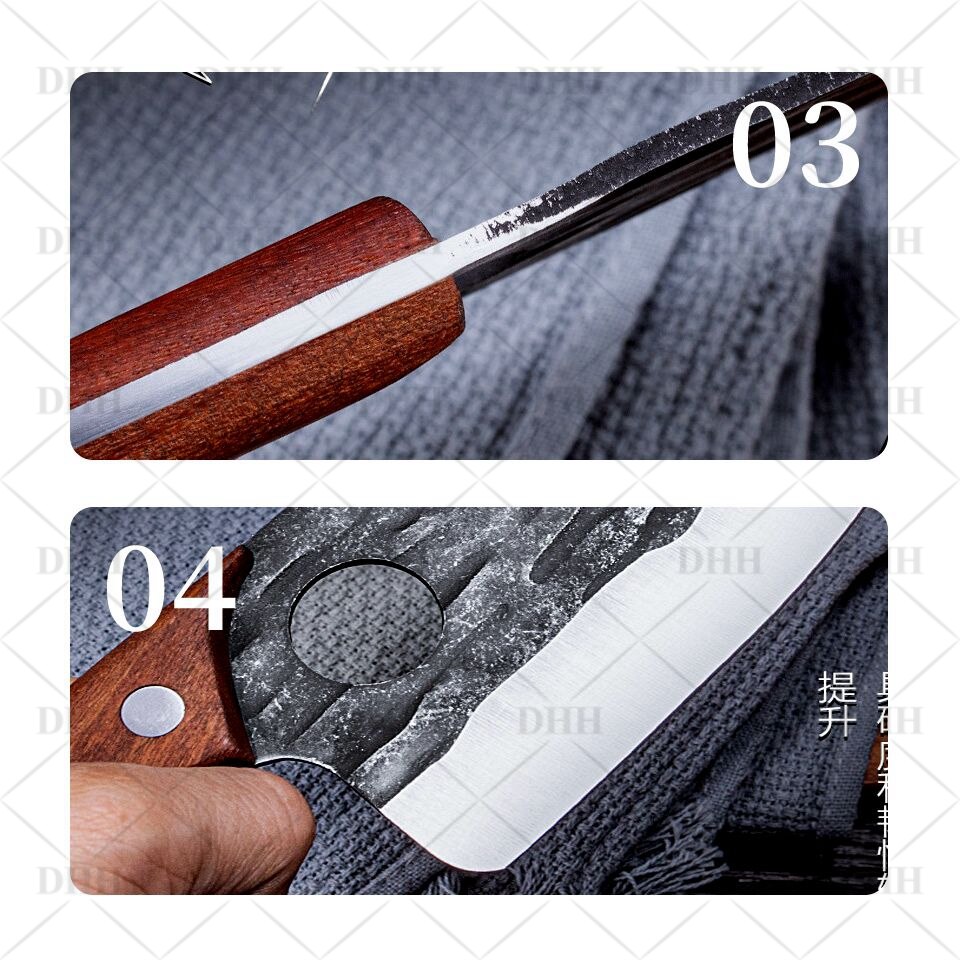 Kitchen Knives Set Forged Meat Cleaver Knife Chef ... – Grandado