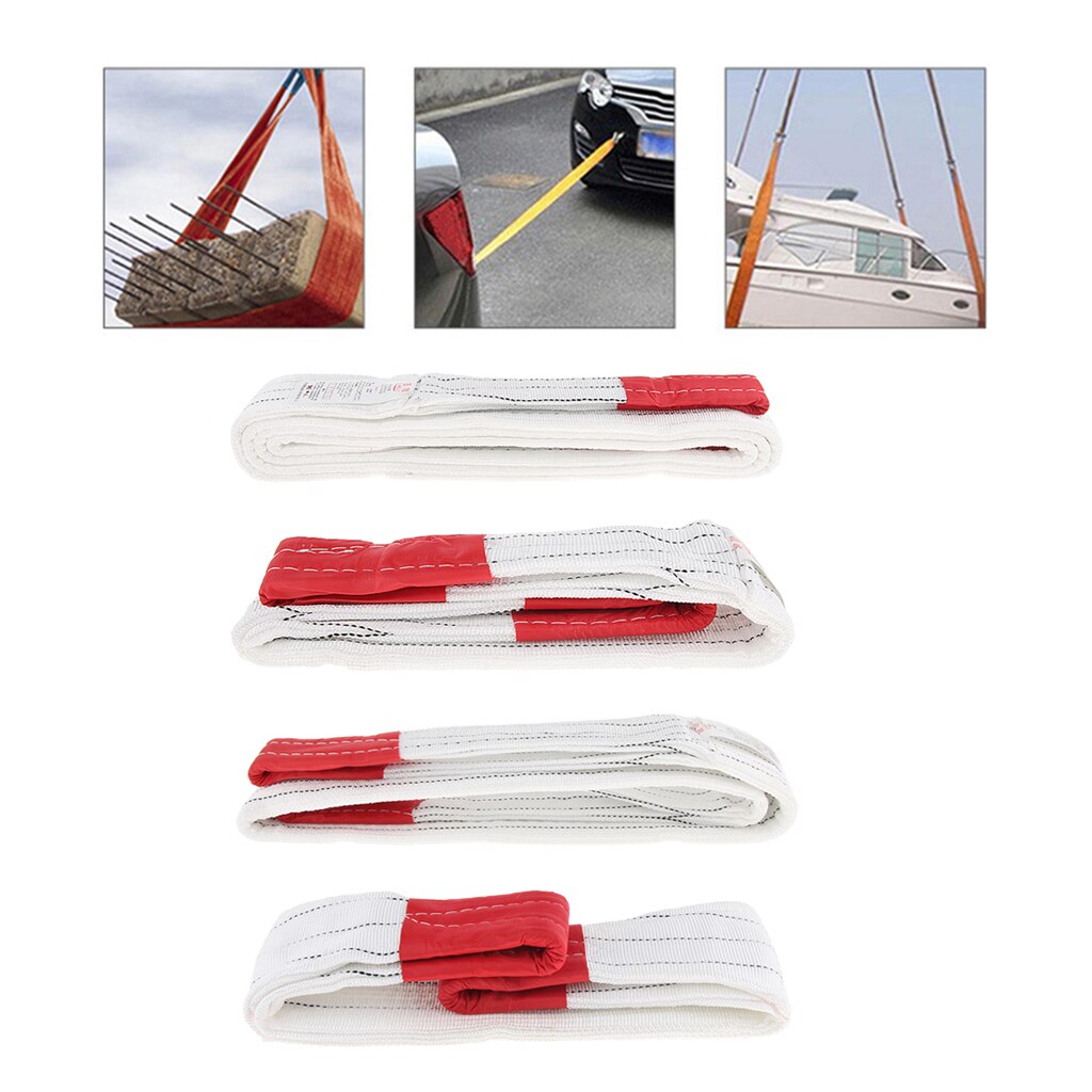 1-4M 3 Ton Lifting Towing Webbing Sling Recovery S... – Grandado
