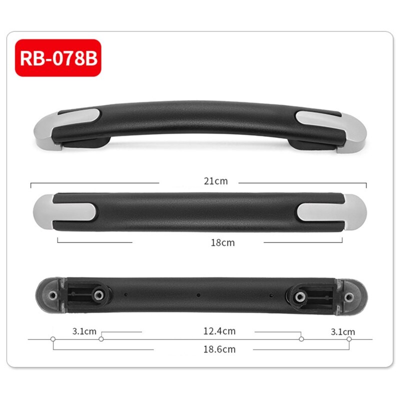D0LF 1Pc Luggage Handle Plastic Pull Handle Grip w... – Grandado