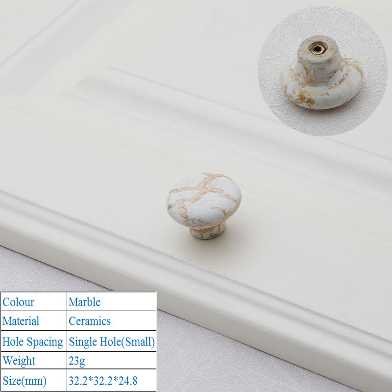 Ceramic Door Handles European Style Crack Kitchen ... – Grandado