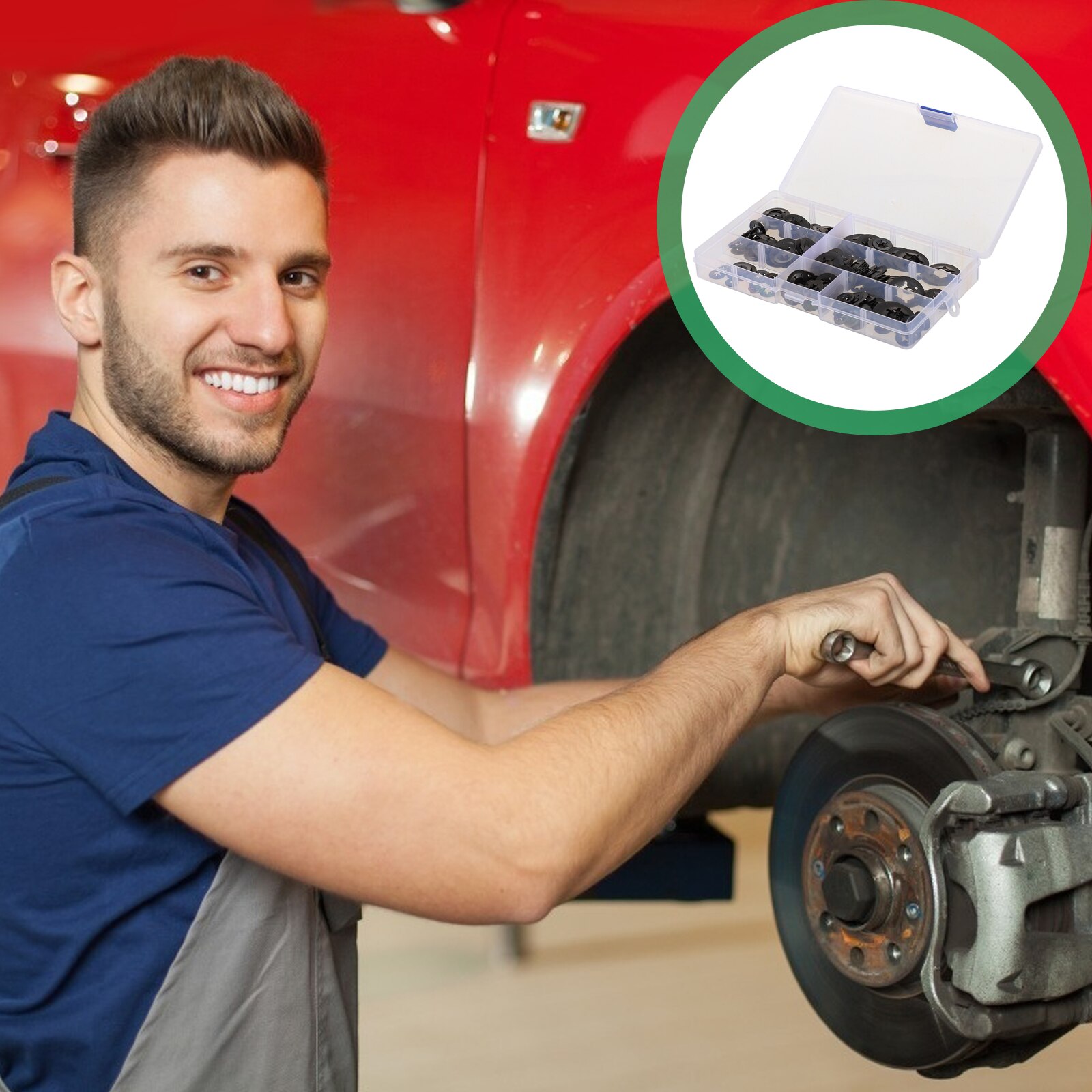 340pcs Metal Push On Speeds Clips Starlock Washers... – Grandado