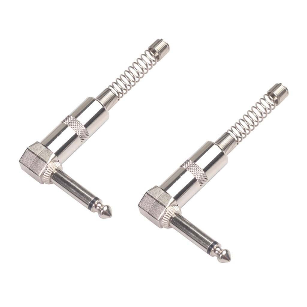 2 Pack 6.35mm 1/4inch Mono DIY Jack Connector Mico... – Grandado
