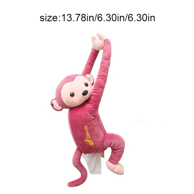 35X16Cm Auto Opknoping Leuke Aap Stijl Tissue Doos... – Vicedeal