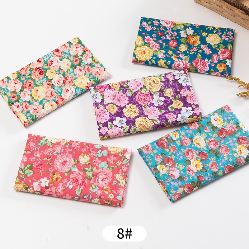Cotton Printed Shredded Fabric Combination DIY Han... – Grandado