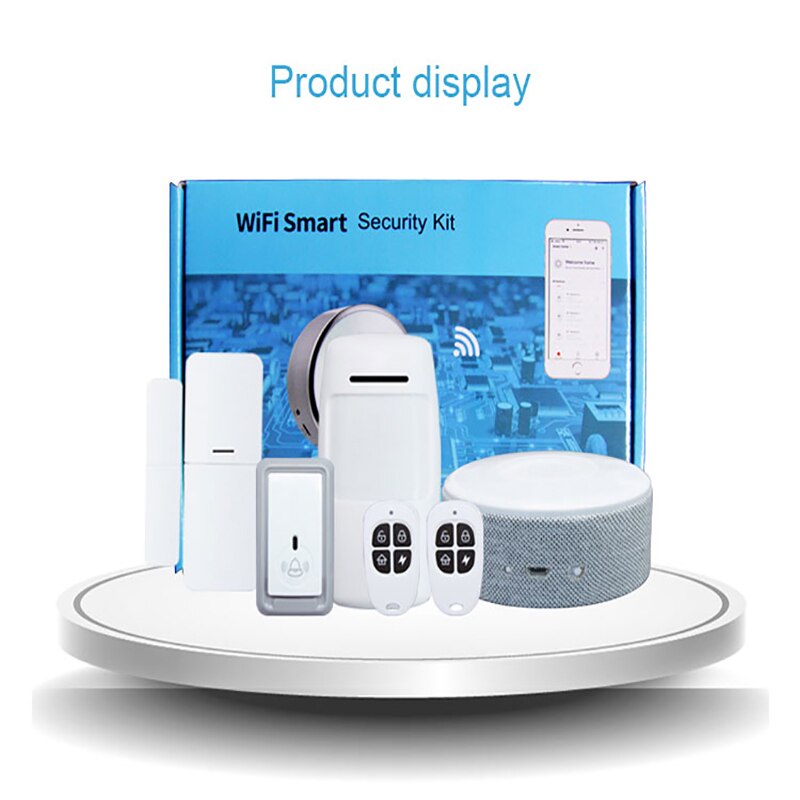 DIY Tuya Alexa Google Smart WiFi Alarm System kit ... – Vicedeal