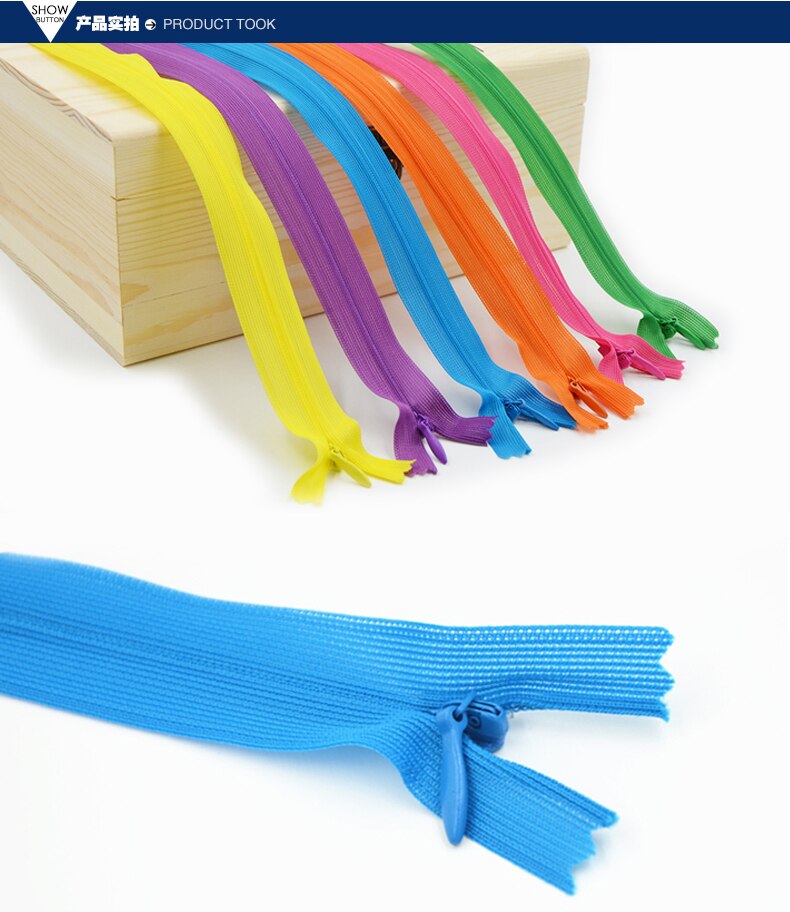 # 3 Invisible zipper 60cm Length zipper garment ac... – Grandado