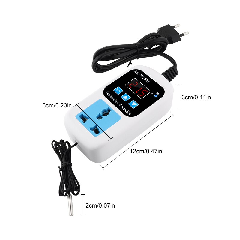 EU Thermostat Digital Temperature Controller LED T... – Vicedeal