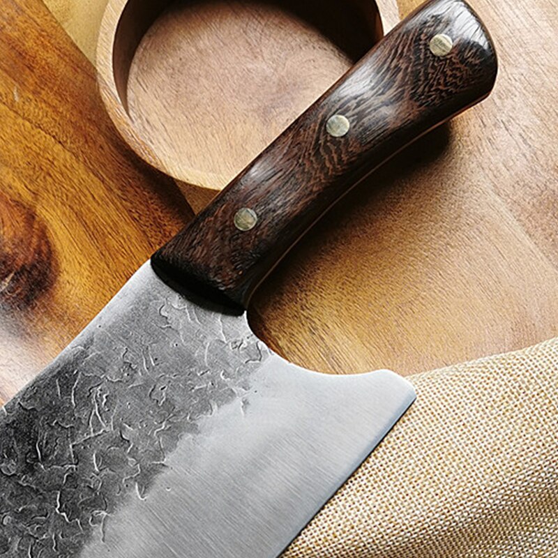 Full Tang Chef Knife Handmade Forged High-carbon C... – Grandado