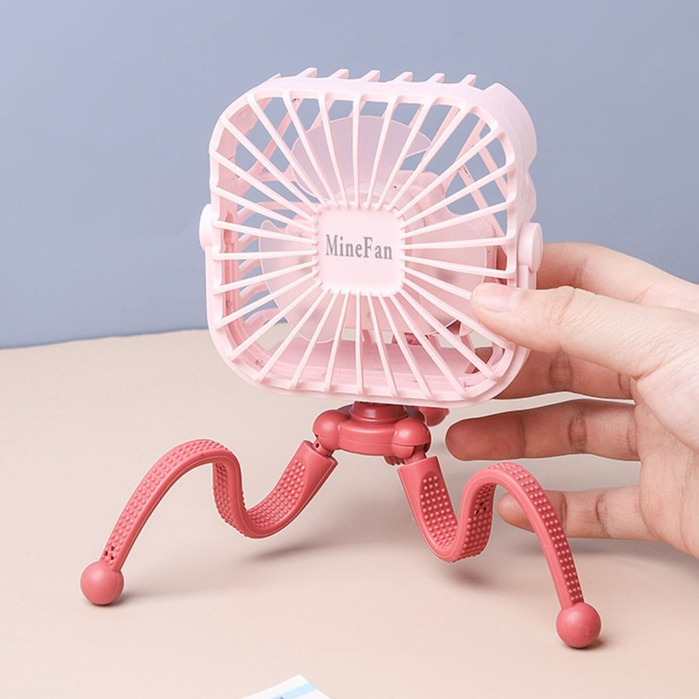 Portable Hanging Electric Fan Octopus Stand USB Ch... – Vicedeal