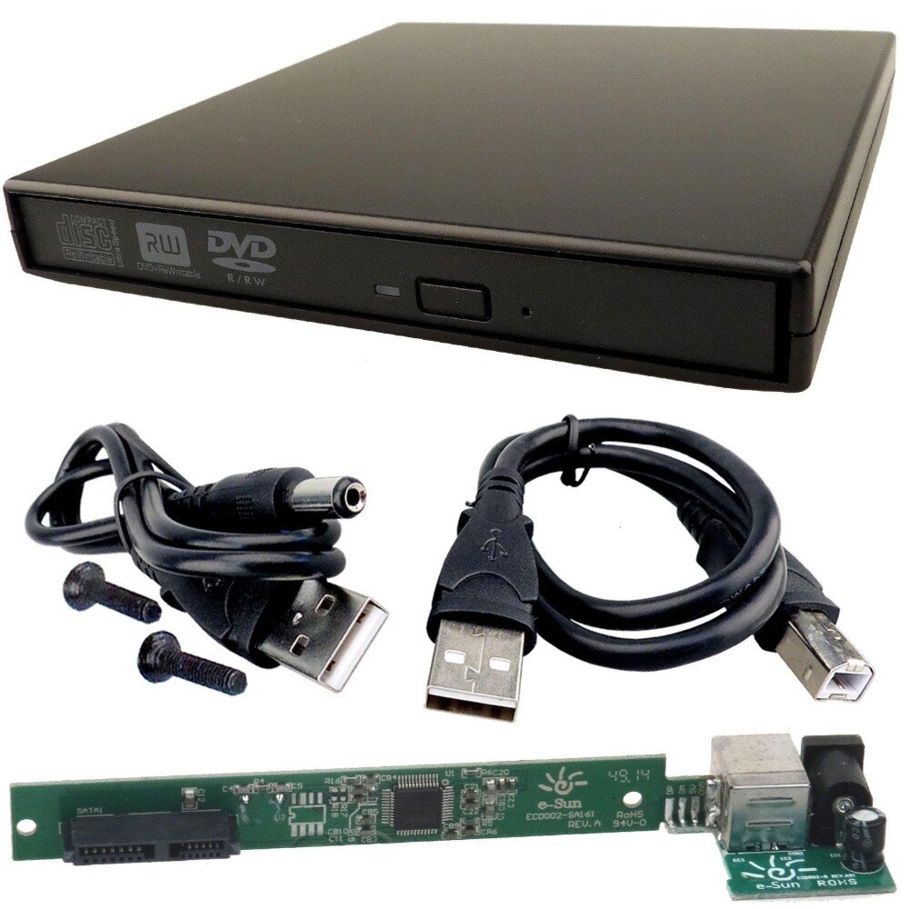 Usb 2 0 External Optical Drive Box External Case D Grandado