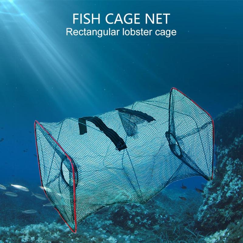 Piège de piège de Cage de filet de pêche pour le m... – Grandado
