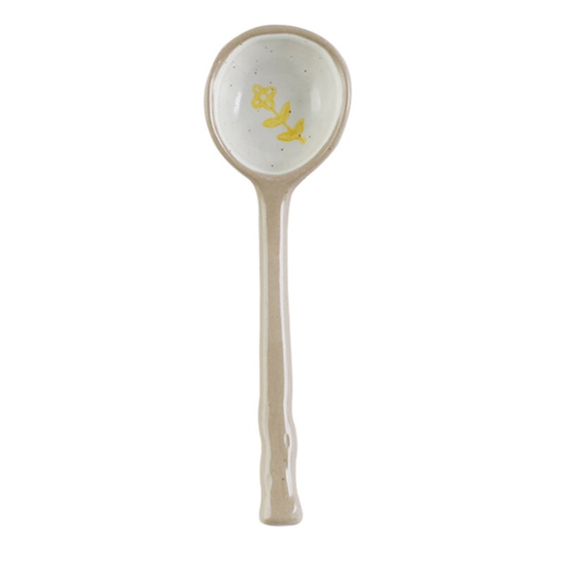 Japanese Style Ceramic Spoon Hand Painted Ceramics... – Vicedeal