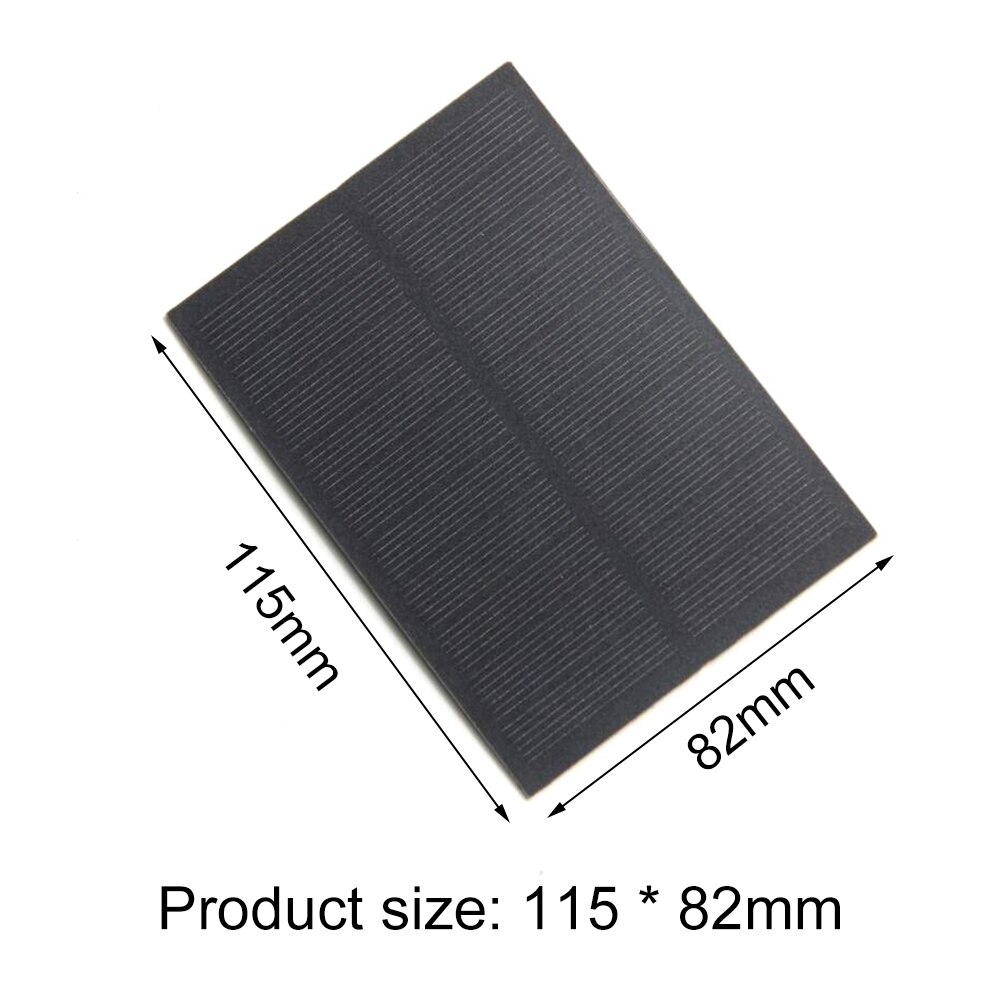 Hohe conversion-rate 1,2 W 5V Solar Panel PET Sola... – Vicedeal