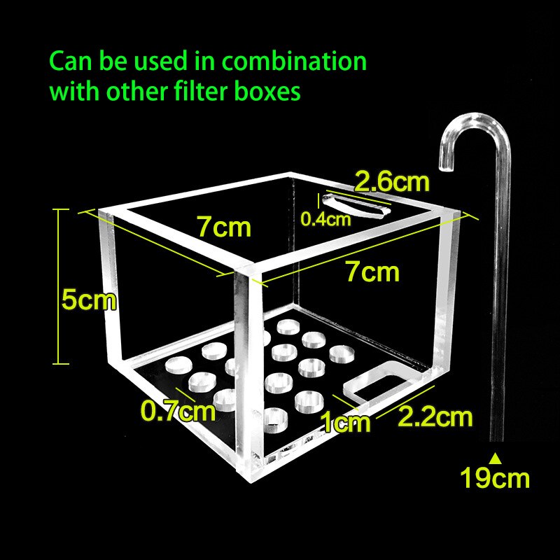3-in-1 Transparent Acrylic Aquarium Filter Boxes E... – Grandado