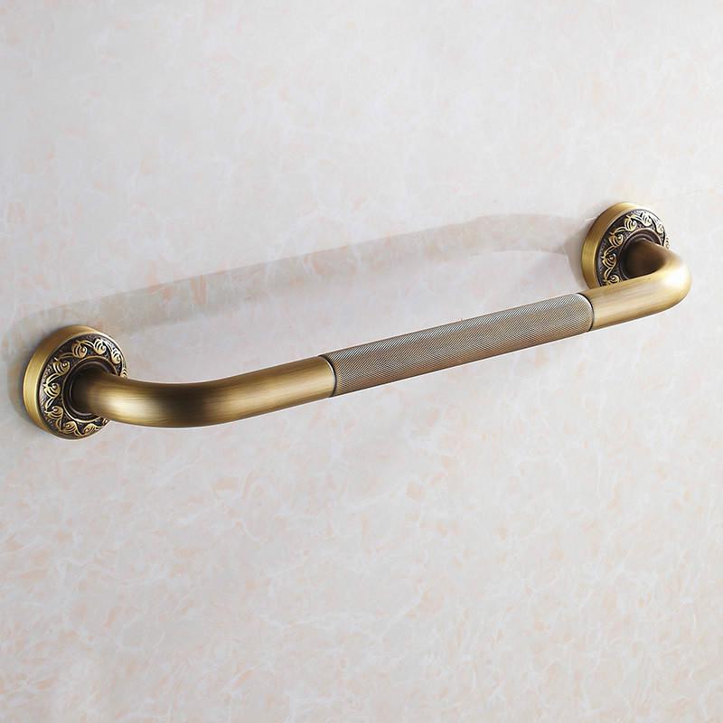 Wall Mounted Brass Carved Grab Bars Safety Handles... – Grandado
