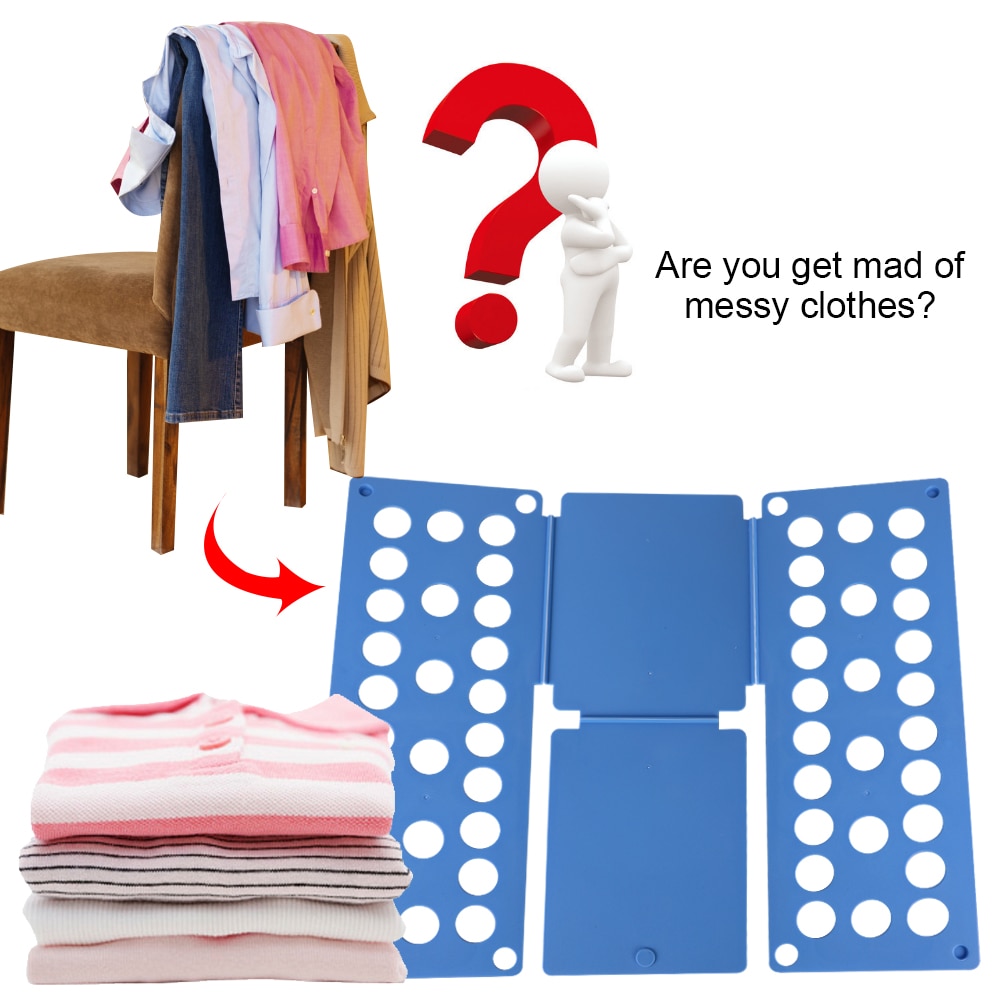 Adjustable Magic Clothes Folder Folding Board T Sh... – Grandado