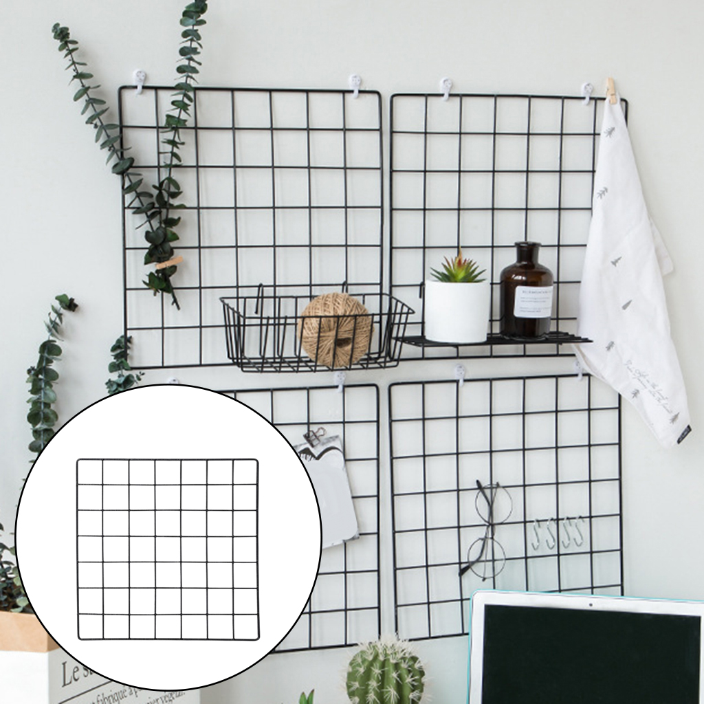 Photo Picture Wall Grid Frame Wire Notice Memo Boa... – Grandado