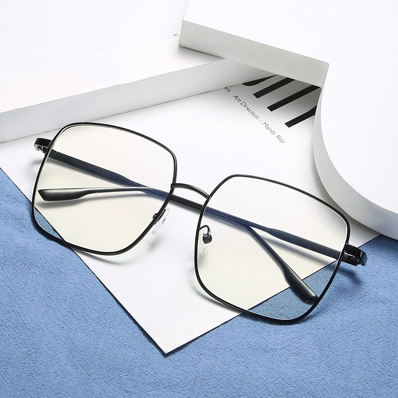 Classic Oversized Anti-blue Light Optical Eyeglass... – Grandado