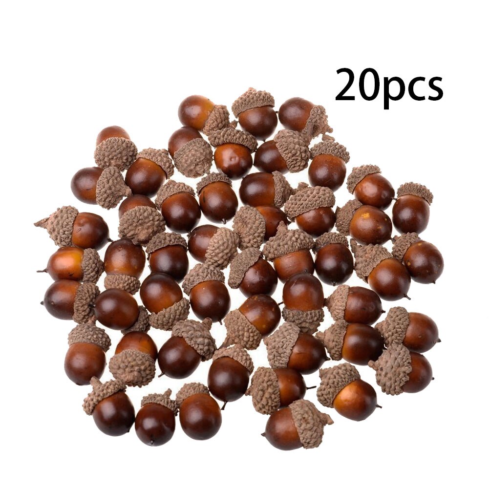 Artificial Acorns Plant For Fall Autumn Display Sm... – Grandado